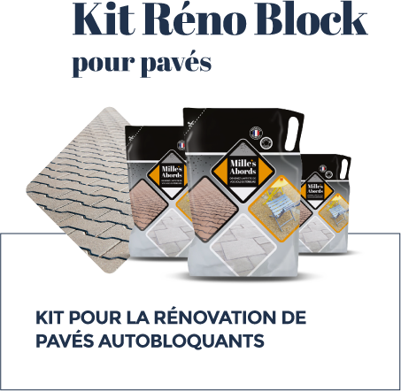 Kit pour la rénovation de pavés autobloquants – France Abords